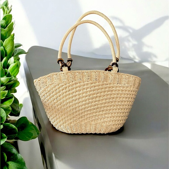 Cappelli Straworld | Bags | Cappelli Straworld Handmade Handbag | Poshmark